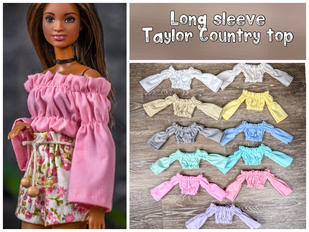 PREORDER Taylor Country Top for 1/6 Scale Doll Clothes to Fit Poppy ...