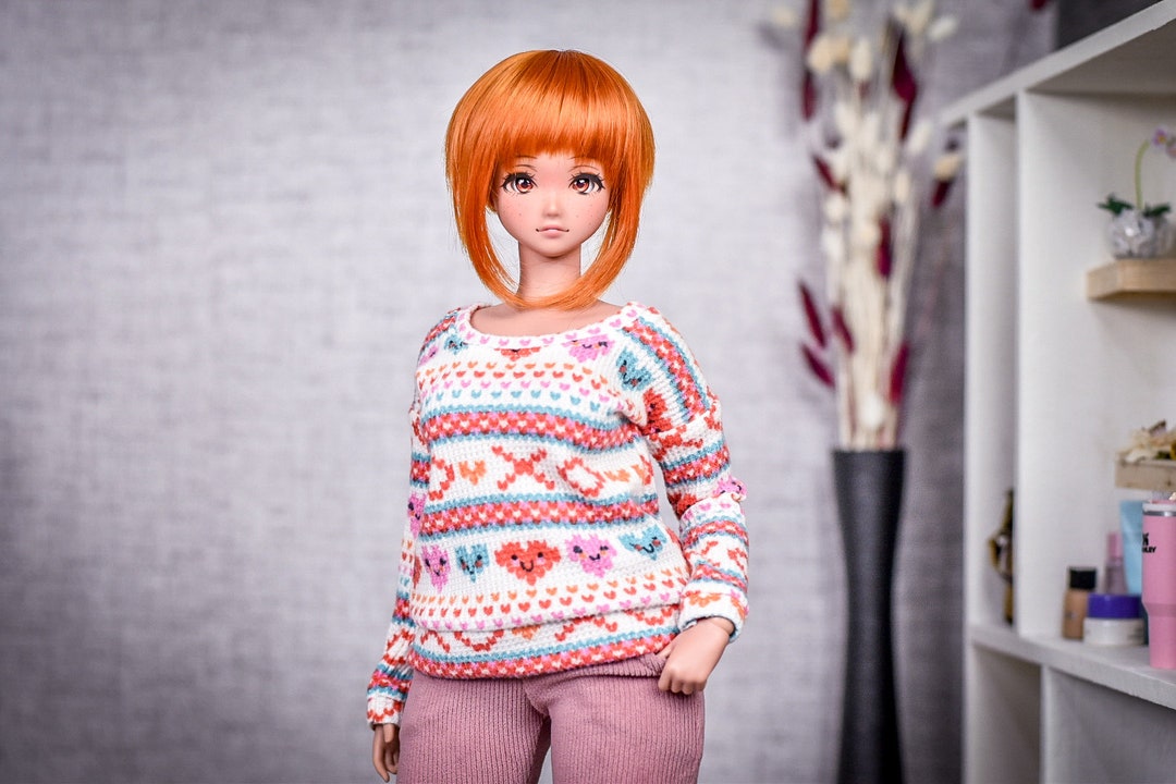 Sweater Fit PEAR Smart Doll Body for Bjd 1/3 Scale Doll Like Smart Doll ...