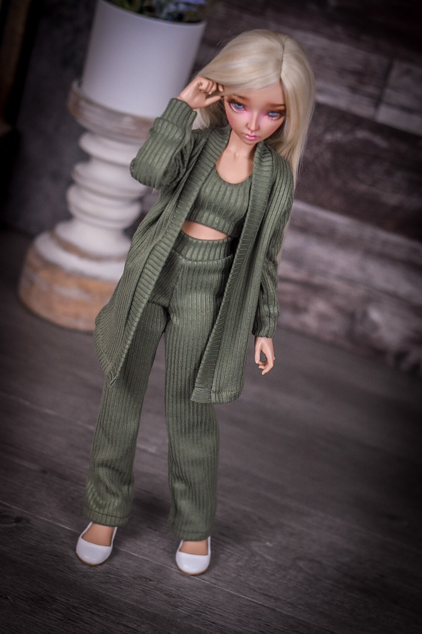 24/7 Outfit for bjd 1/4 scale doll like Minifee, PashaPasha Mini and ...