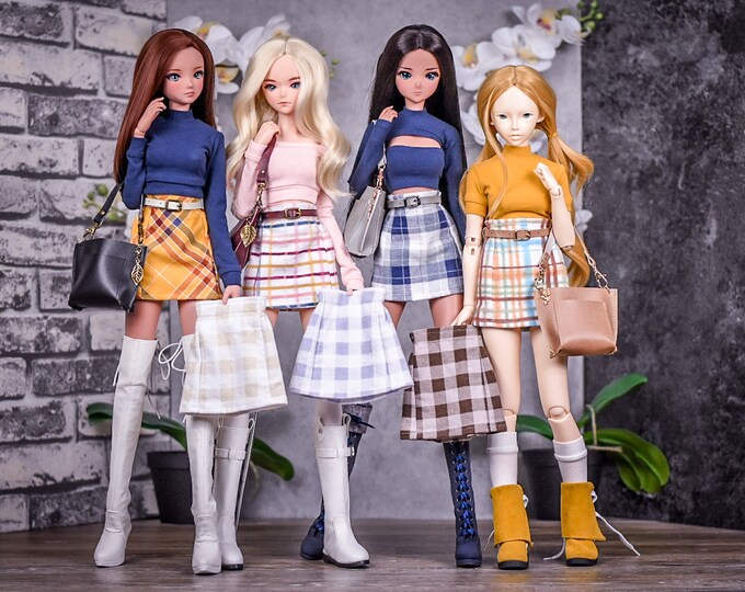 Pencil Skirt for Bjd 1/3 Scale Doll Like Smart Doll - Etsy