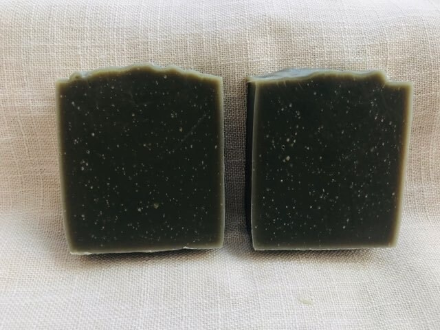 Charcoal and Green Tea Cold Process Soap - Etsy