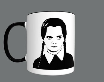 Wednesday Addams Family Mug - Etsy