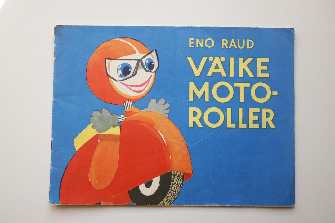 Very Rare Beautiful Estonian Children Book / Lovely Retro Illustrations ...
