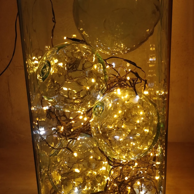 Glass Float Light - Etsy