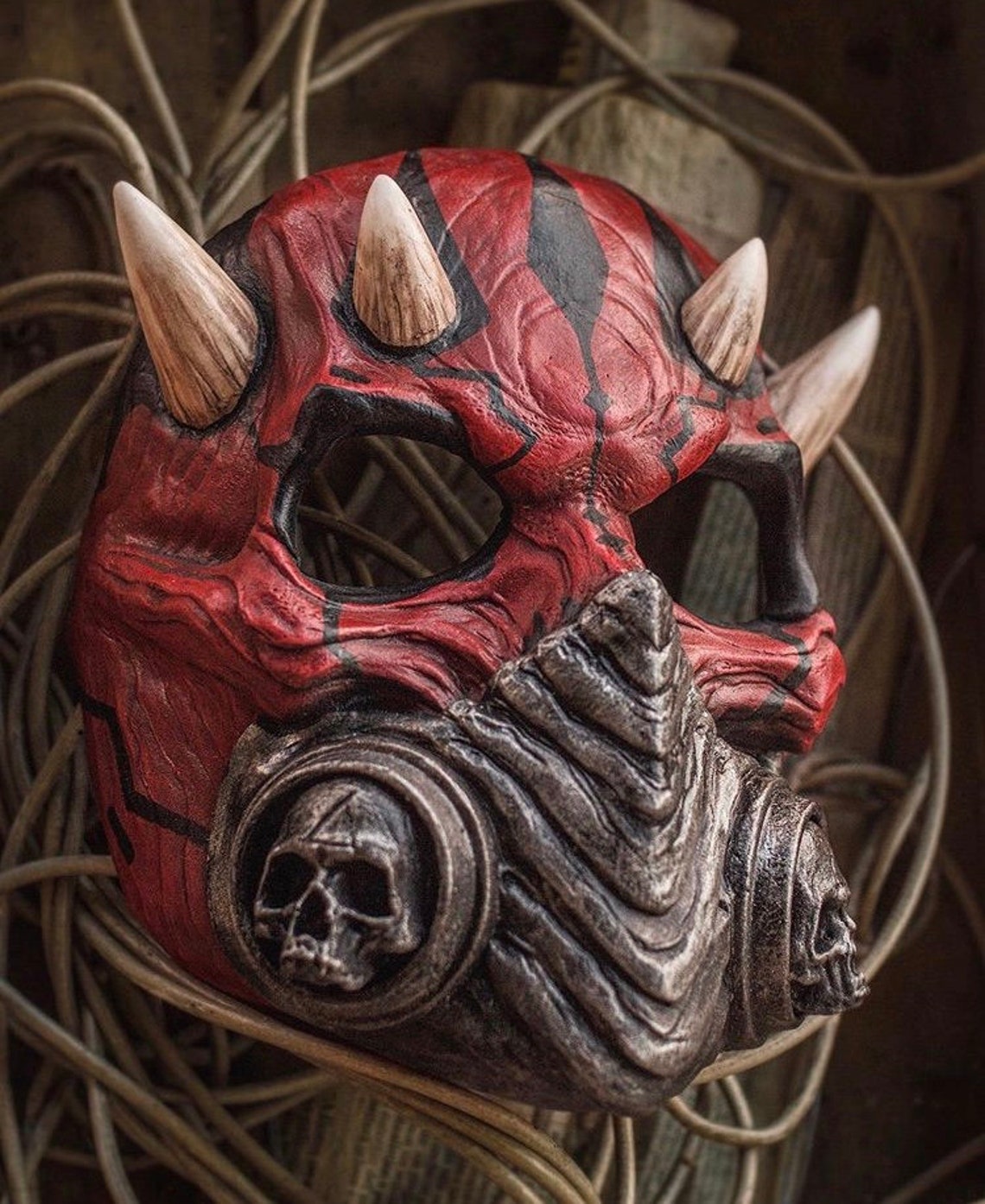 Hell Knight Skull Mask - Etsy
