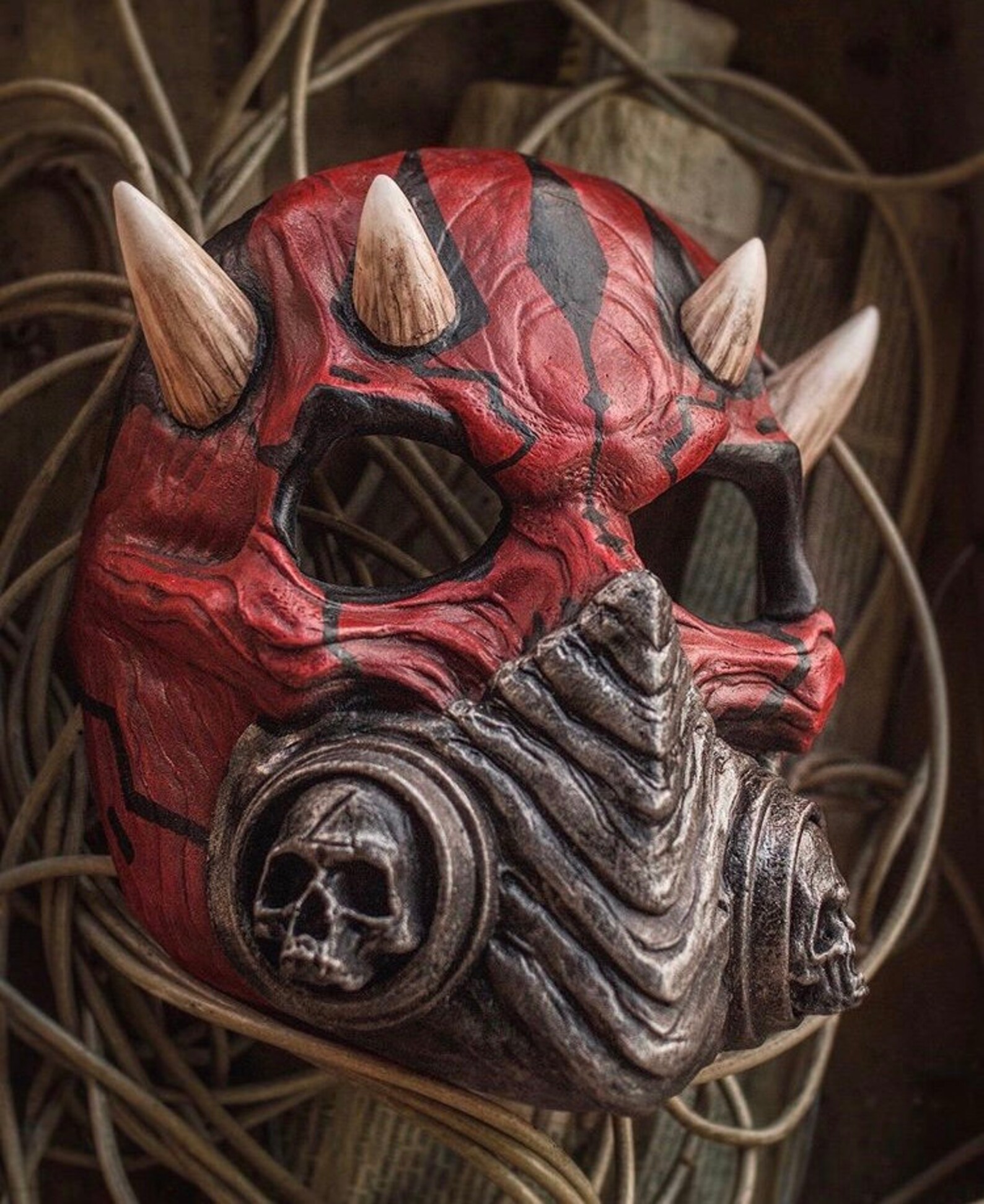 Hell Knight Skull Mask - Etsy