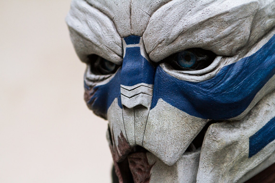 Garrus Vakarian - Full Mask - Etsy