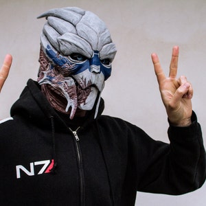Garrus Vakarian - Full Mask - Etsy