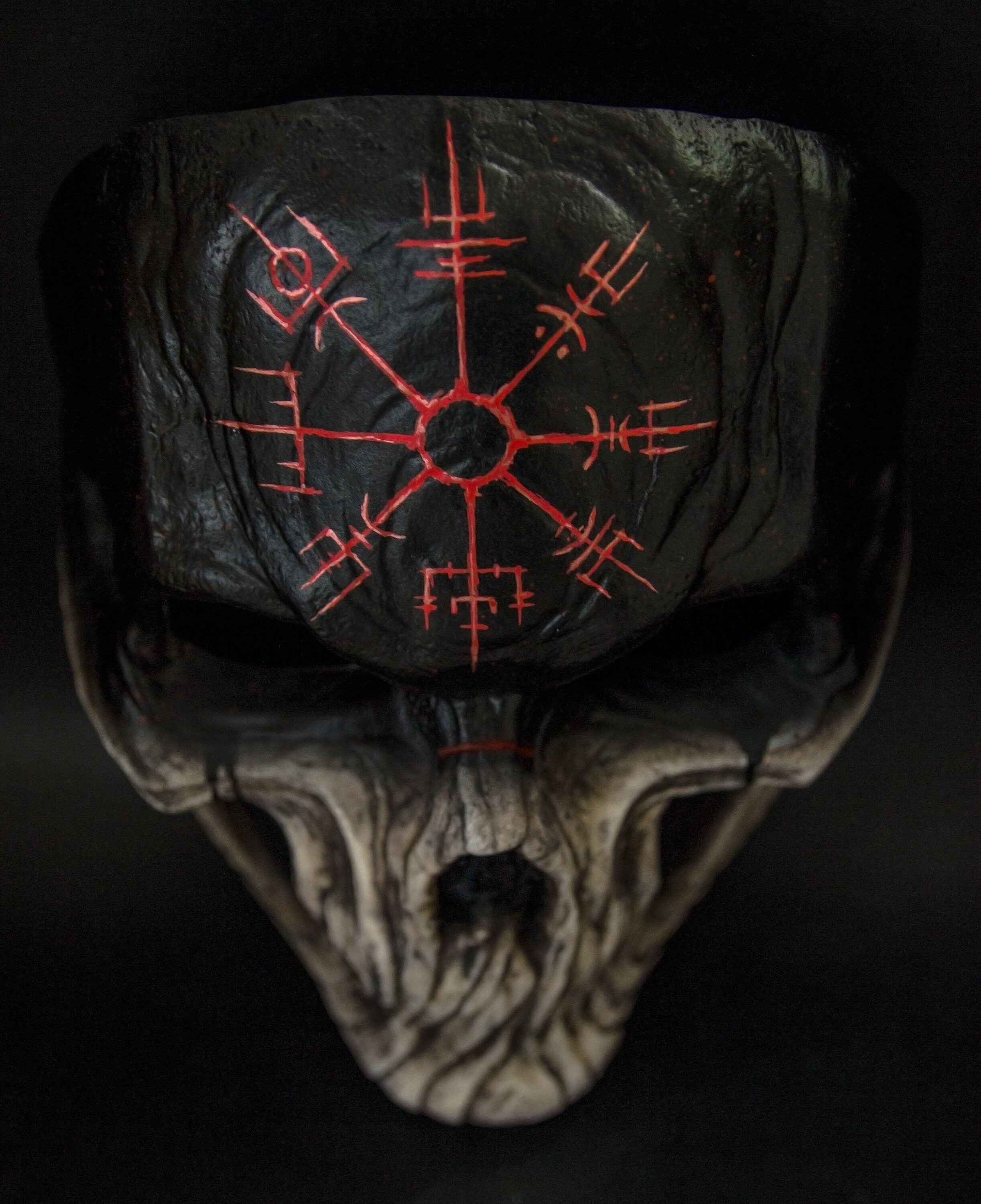 Vegvisir - Skull Mask - Etsy