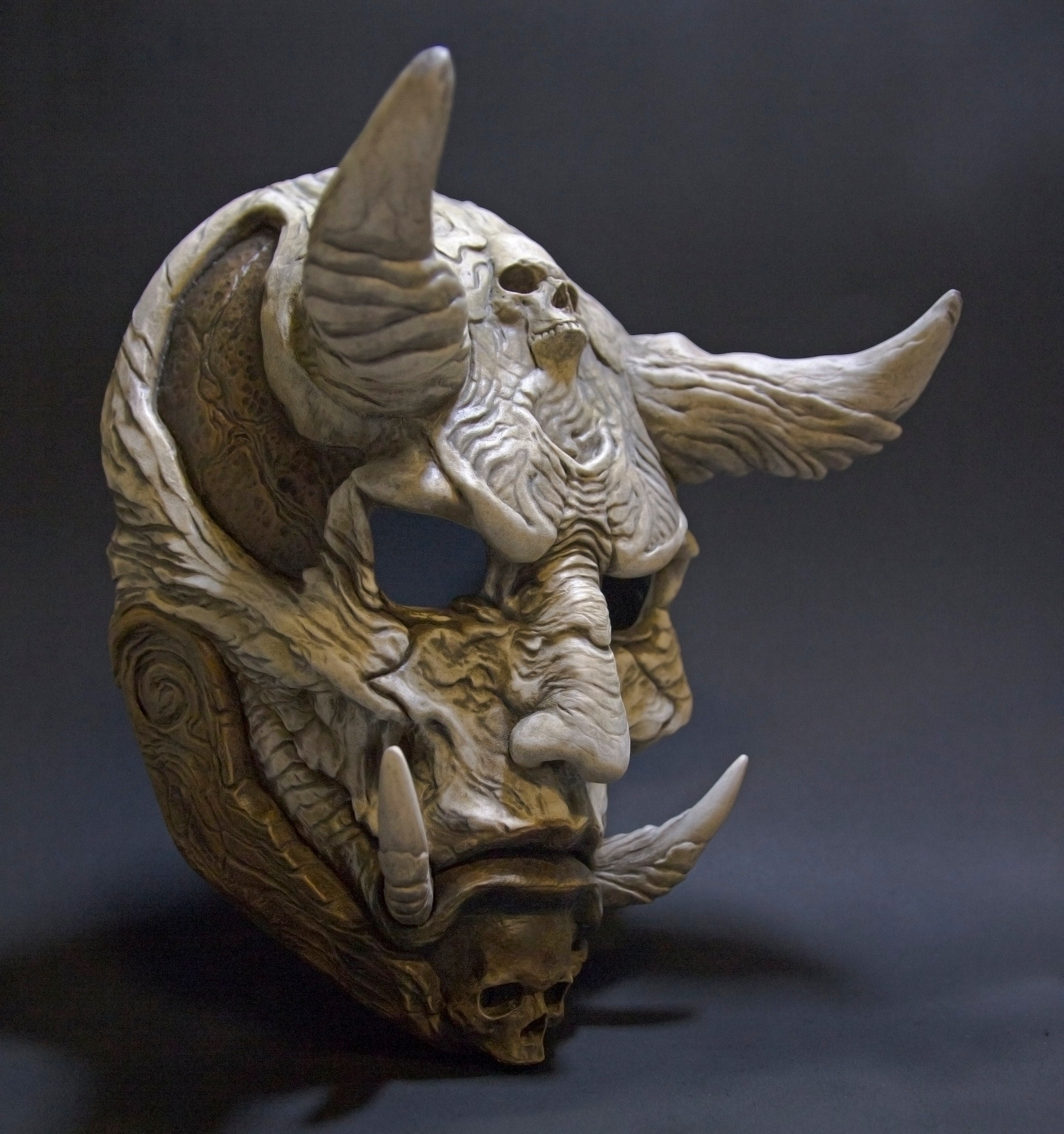 Son of the Moon oni Mask - Etsy