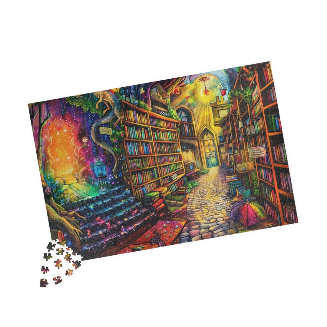 Jigsaw Puzzle, Secret Passageway Puzzle (110, 252, 520, 1014-piece) - Etsy