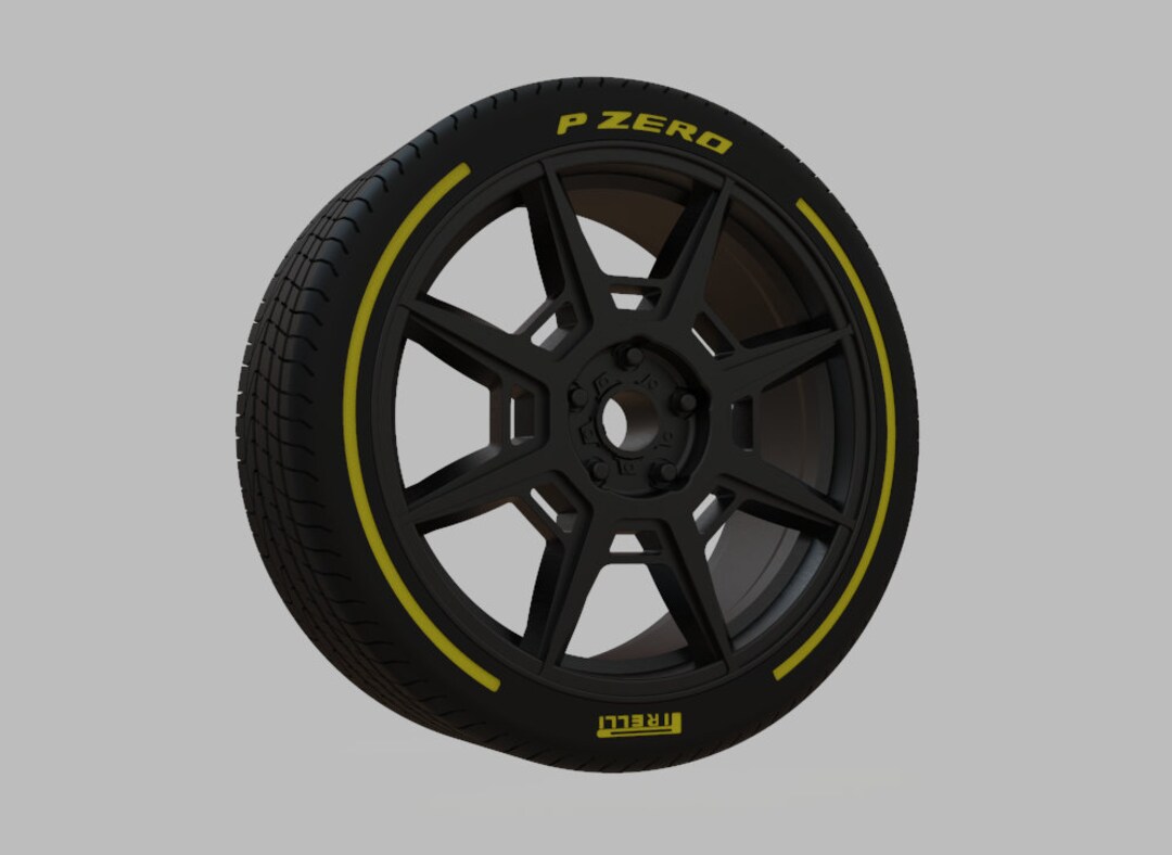 3D Print Miniature Enkei Storm Rim & Tire Digital File No Textures - Etsy