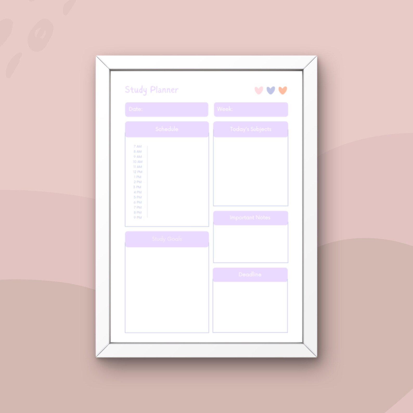 Printable Cornell Note-taking Template / Printable College Study ...