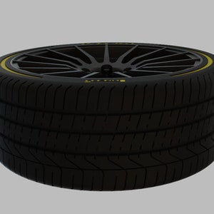 3D Print Miniature Enkei RS05RR Rim & Tire Digital File No Textures - Etsy