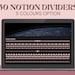Pastel Notion Divider Template / Notion Aesthetic Template for Notion ...