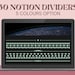 Pastel Notion Divider Template / Notion Aesthetic Template for Notion ...