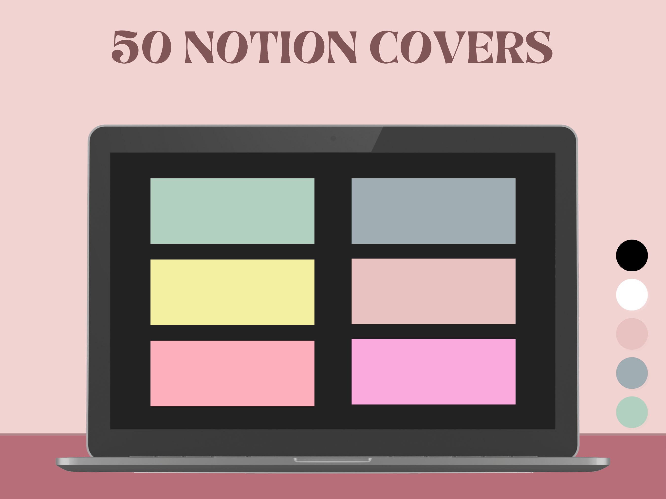 Pastel Notion Covers Template / Notion Aesthetic Covers for Notion ...