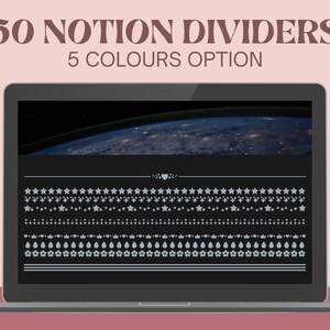 Pastel Notion Divider Template / Notion Aesthetic Template for Notion ...