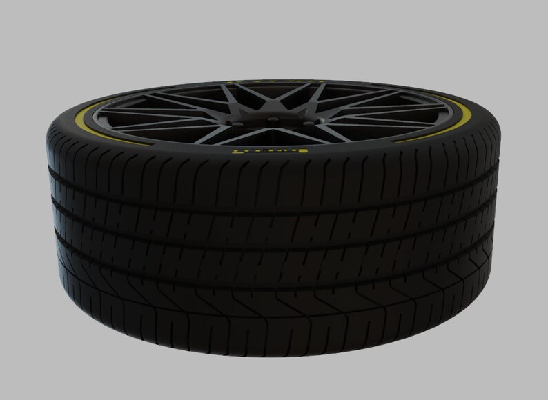 3D Print Miniature Enkei TMS Rim & Tire Digital File No Textures - Etsy