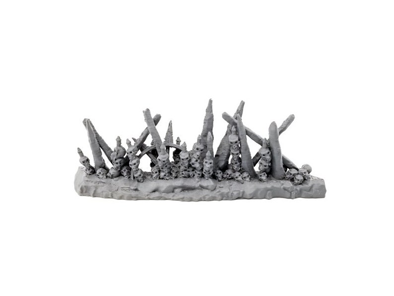 Chaos Spiked Barricades five Pieces Wargame Terrain | Etsy