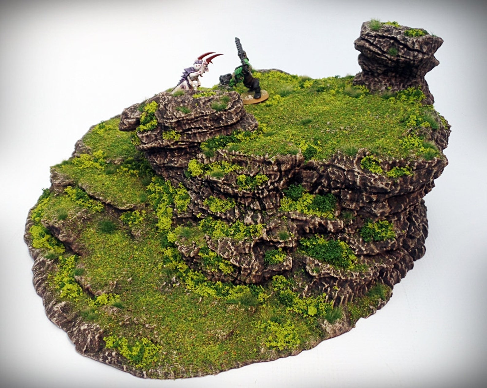 Stepped Spiral STL File dynamic Hills wargame Miniature Wargaming ...