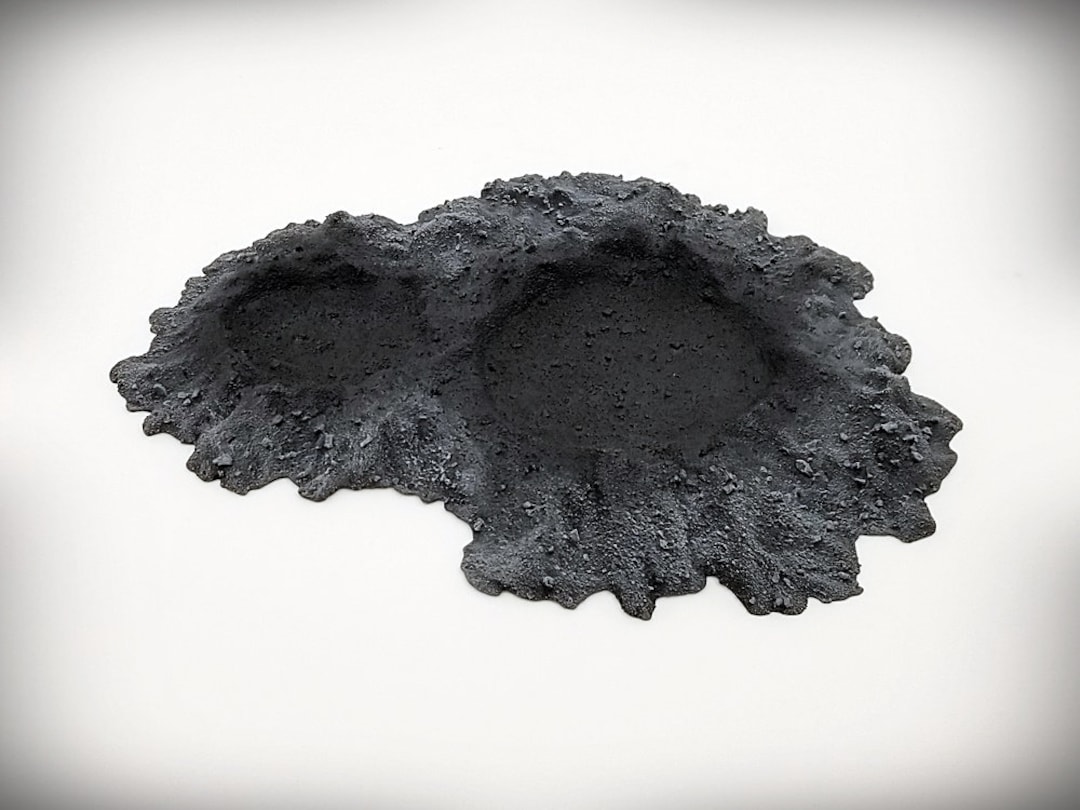 Blast Craters - "double Crater B" – Wargame Terrain - Miniature ...