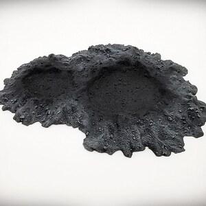 Blast Craters - "double Crater B" – Wargame Terrain - Miniature ...