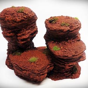 Spires and Plateaus double Spire A Wargame Terrain Miniature Wargaming ...
