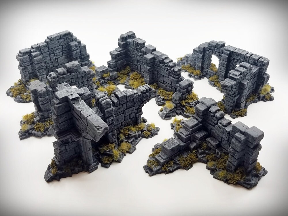 Ancient Ruins starter Set 10 Pieces Wargame - Etsy Canada