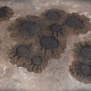 Blast Craters - "single Crater A" – Wargame Terrain - Miniature ...