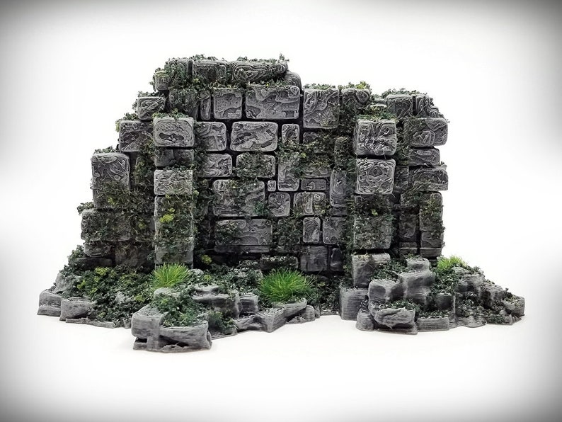 Ancient Ruins - "basic Wall B"– Wargame Terrain-miniature Wargaming ...