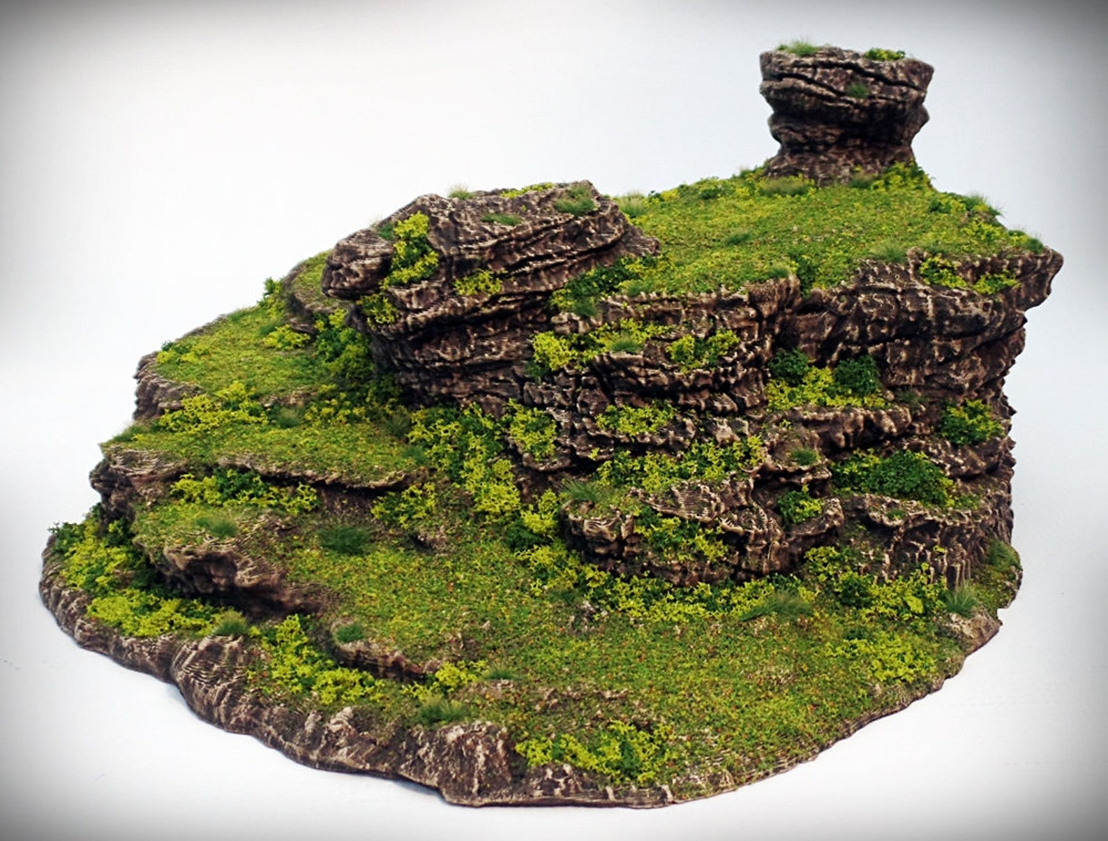 Stepped Spiral STL File -dynamic Hills -wargame Miniature Wargaming ...