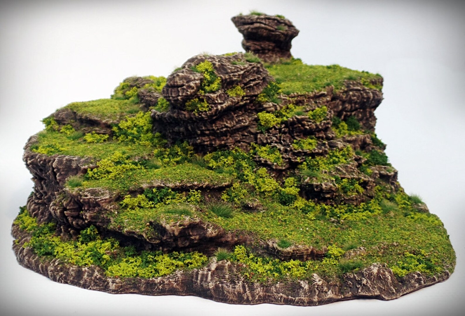 Stepped Spiral STL File dynamic Hills wargame Miniature Wargaming ...