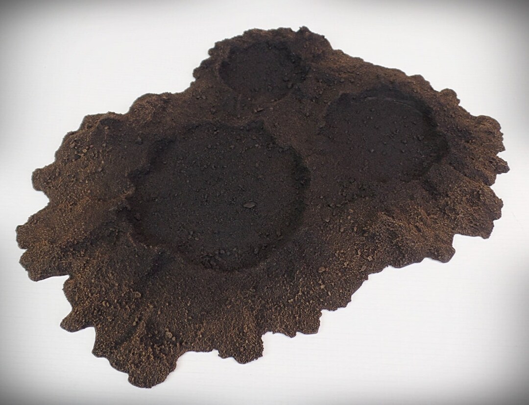 Blast Craters - "triple Crater A" – Wargame Terrain - Miniature ...
