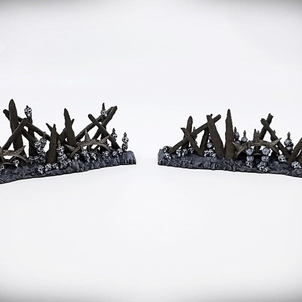 Rpg Miniature Barricades - Etsy