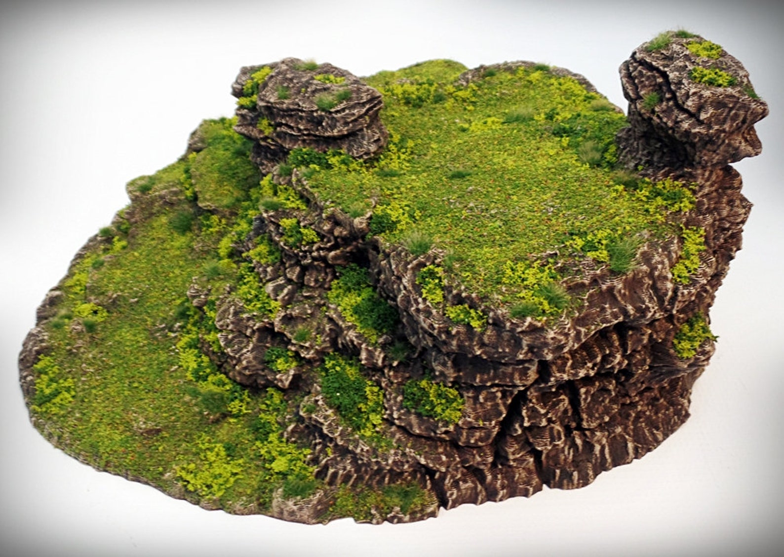 Stepped Spiral STL File dynamic Hills wargame Miniature Wargaming ...