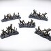 Chaos Spiked Barricades five Pieces Wargame Terrain - Etsy