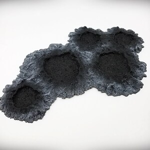Blast Craters multi Crater C Wargame Terrain Miniature Wargaming ...