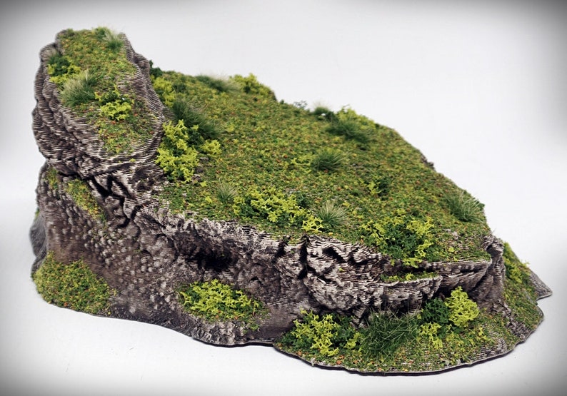 Lookout STL File -dynamic Hills -wargame Terrain Miniature Wargaming ...