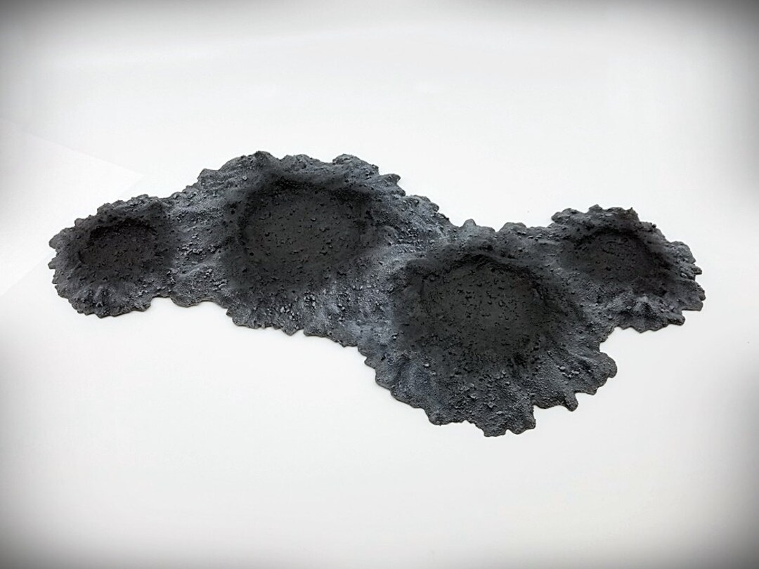 Blast Craters - "quad Crater C" – Wargame Terrain - Miniature Wargaming ...