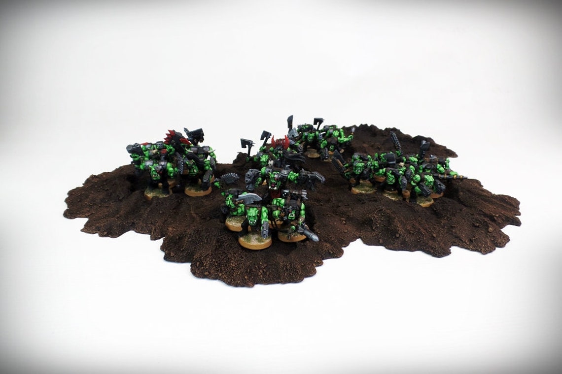 Multi Crater A STL File - Blast Craters - Wargame Terrain Miniature ...