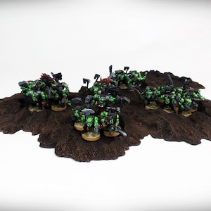 Multi Crater A STL File - Blast Craters - Wargame Terrain Miniature ...