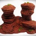 Spires and Plateaus double Spire B Wargame - Etsy