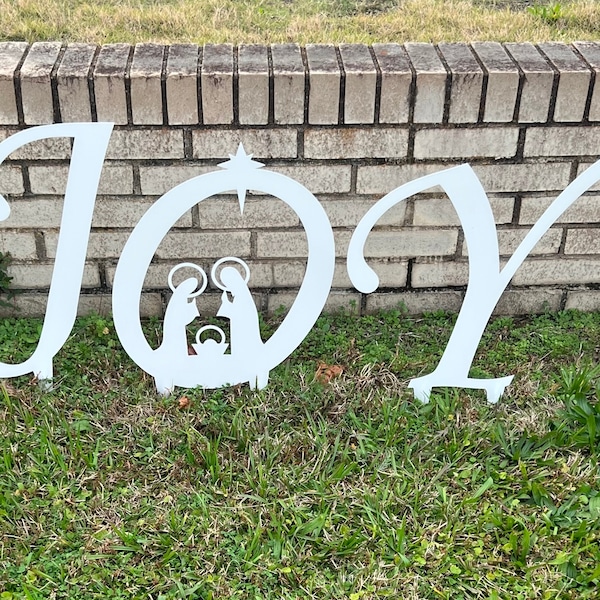 Joy Metal Sign - Etsy