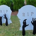 Halloween Tombstone and Zombie Yard Decoration - Etsy
