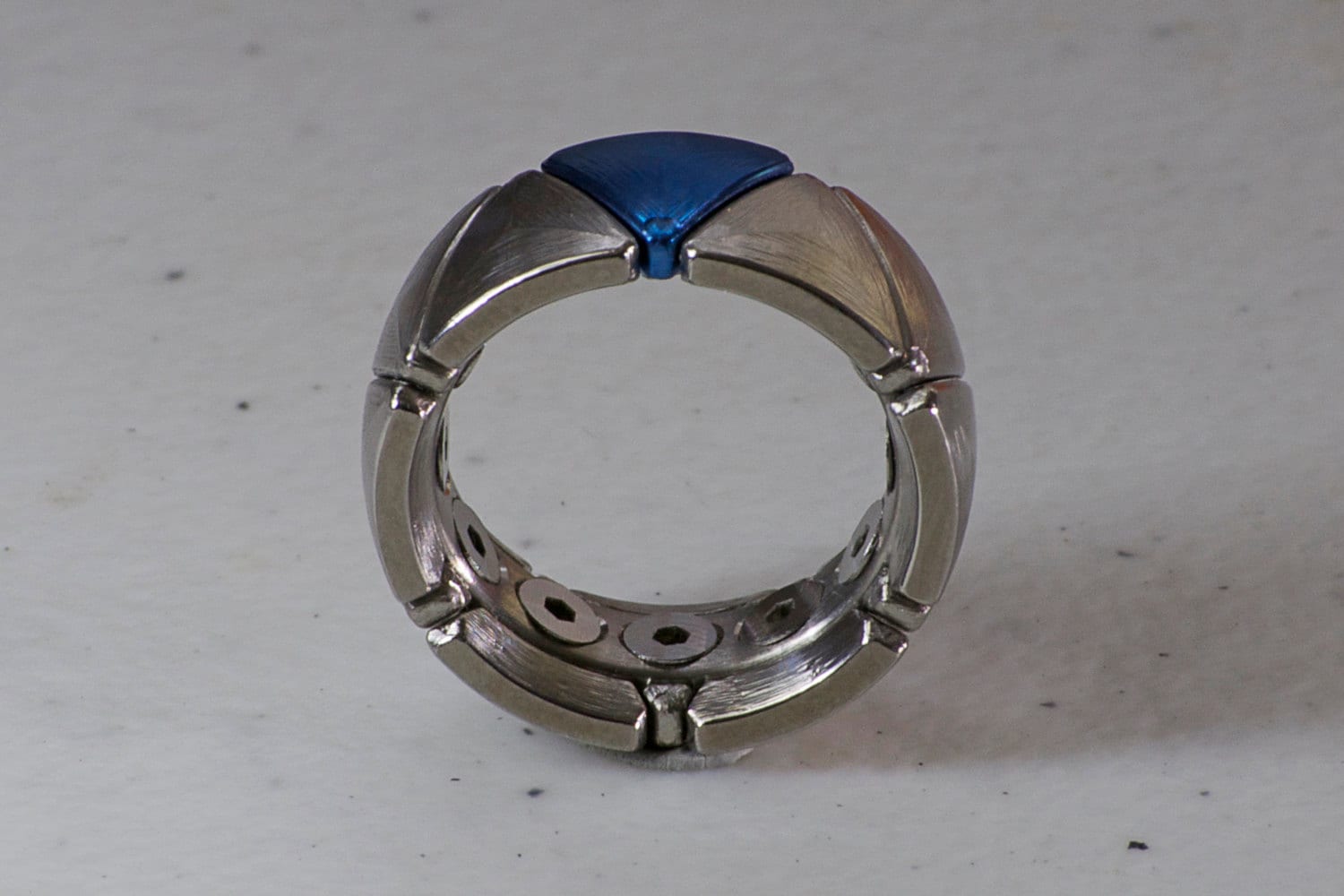 TRI-TANIUM Ring, CNC Machined Multi-piece Titanium Wedding Ring - Etsy