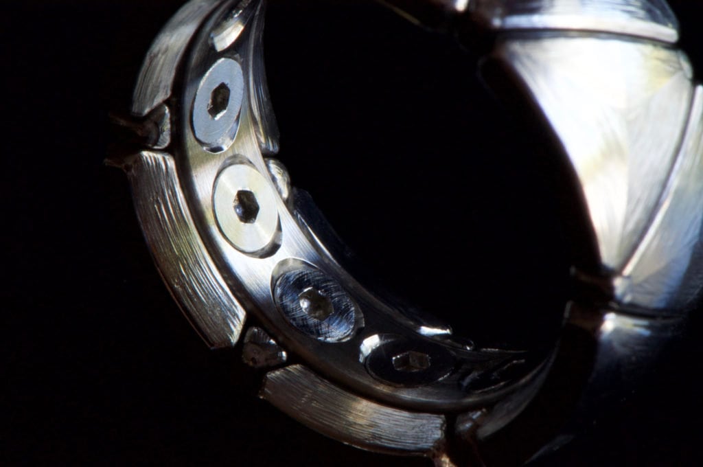 TRI-TANIUM Ring, CNC Machined Multi-piece Titanium Wedding Ring - Etsy