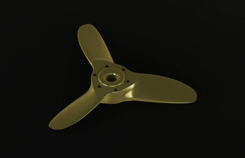 Titanium Propeller Spinner - 3 Blade - Etsy
