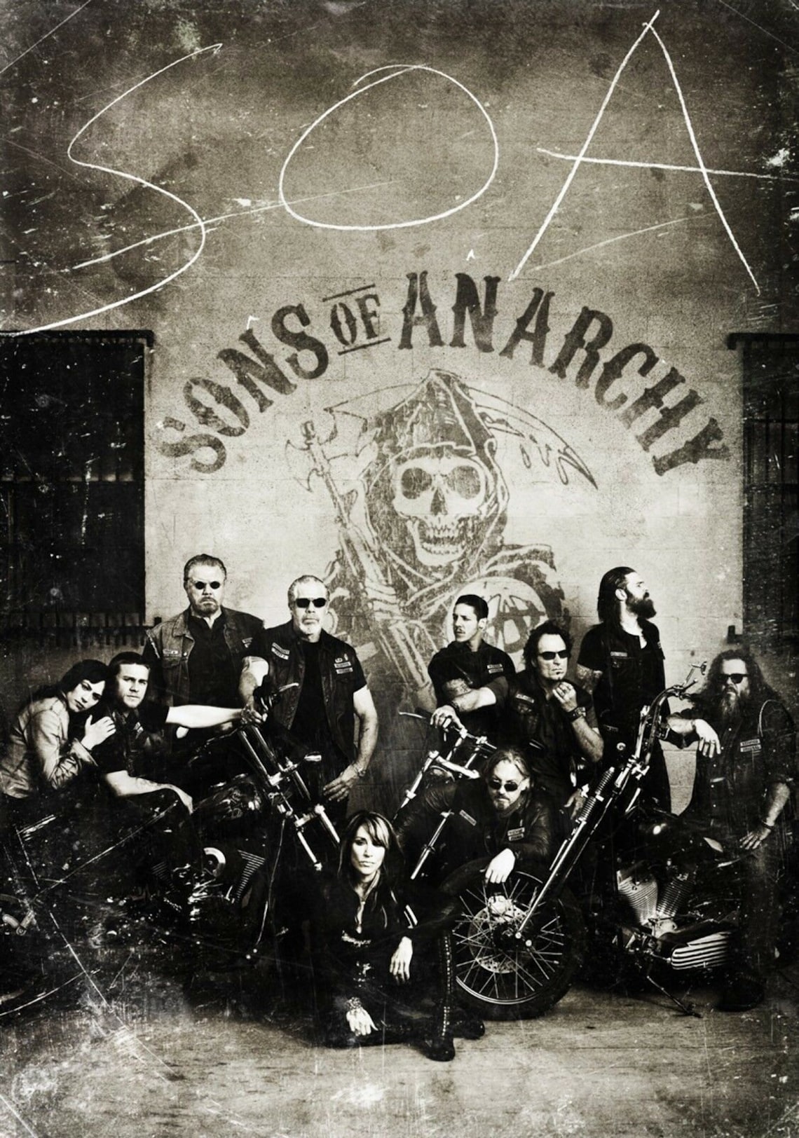 SONS OF ANARCHY poster A5 A4 A3 A2 A1 A0 | Etsy