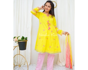 Pakistani Girl Kurta Pajama - Etsy